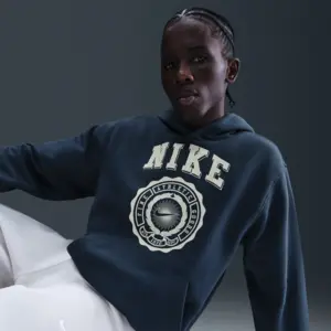 Nike Club Pull-over Fleece Hoodie - Blue