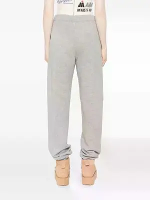 Attico Embroidered Logo Cotton Track Pants