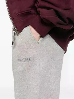 Attico Embroidered Logo Cotton Track Pants