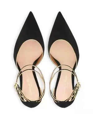 GIANVITO ROSSI 100mm Ivette Heeled Pumps