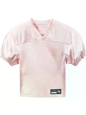 Alexander Wang Football Padded Jersey T-shirt - Pink