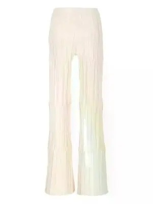 MRZ Pleated Flared Trousers