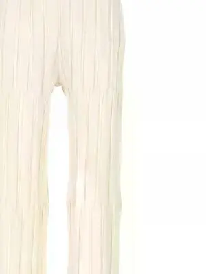 MRZ Pleated Flared Trousers
