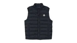 Moncler Bart Padded Vest - Navy Blue