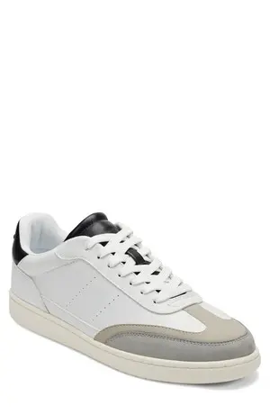 KENNETH COLE Elliot Lace Up Sneakers - White/grey/black