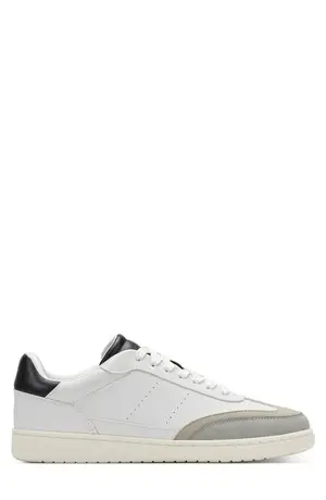 KENNETH COLE Elliot Lace Up Sneakers - White/grey/black