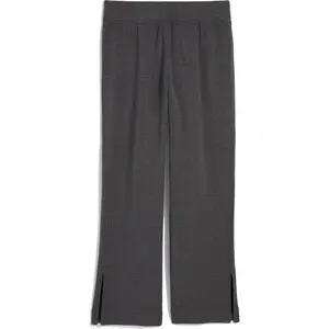 Vineyard Vines Wide Leg Pull-on Pants - Charcoal Heather