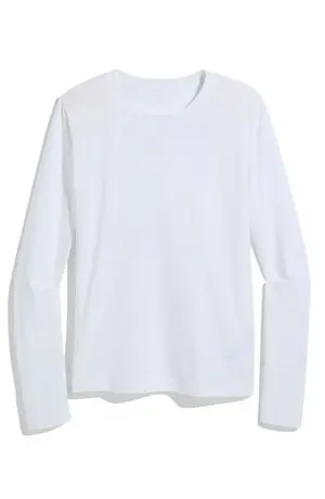 Vineyard Vines Long Sleeve Crewneck T-shirt - White Cap
