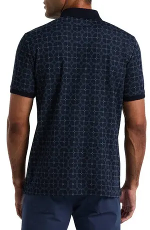 ORIGINAL PENGUIN Double Knit Cotton Jacquard Polo