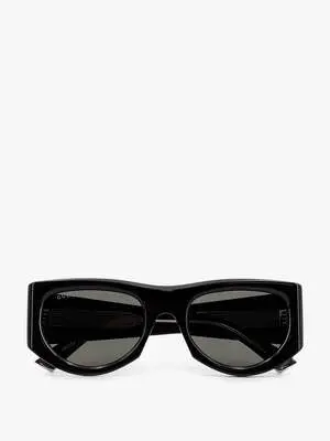 Gucci Acetate Rectangle Sunglasses - Black