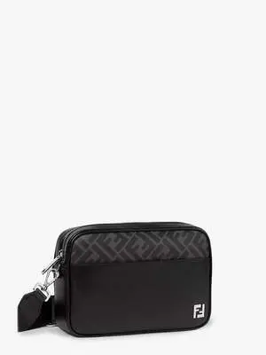 Fendi Camera Case Squared Ff Crossbody Bag - Black