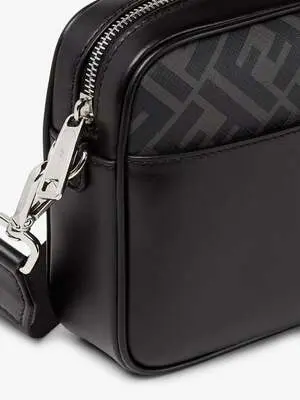 Fendi Camera Case Squared Ff Crossbody Bag - Black
