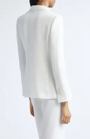 Emporio Armani Two-button Blazer - Solid White