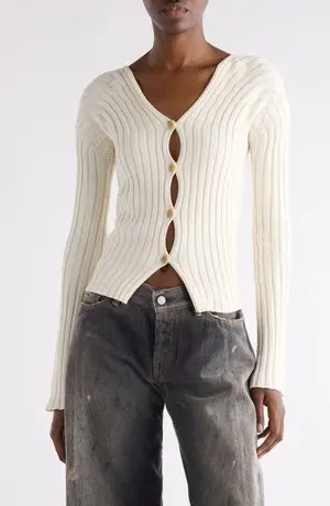 Acne Studios Ribbed Cardigans For Women