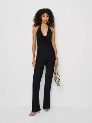 REFORMATION Mina Two Piece - Black