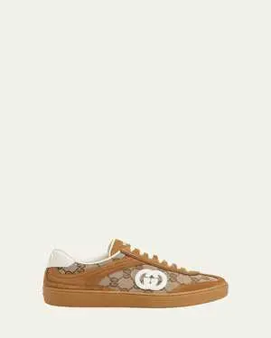 Gucci G75 Gg Canvas Sneakers