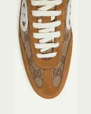 Gucci G75 Gg Canvas Sneakers