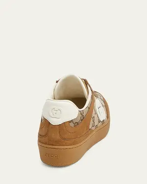 Gucci G75 Gg Canvas Sneakers