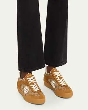 Gucci G75 Gg Canvas Sneakers