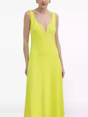 Luisa Spagnoli V Neck Dresses