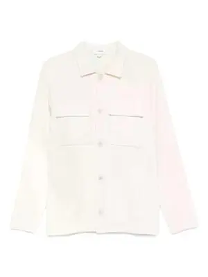 LARDINI Button-fastening Pocket Jacket - Neutrals