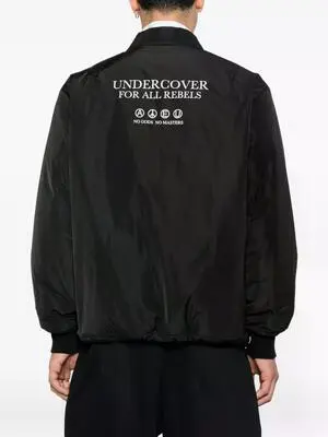 Undercover Press-stud Fastening Jacket - Black