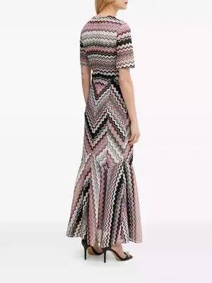 Missoni Zigzag-knit Fishtail Dress