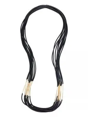 Liviana Conti Two-tone Layered Necklace - Black