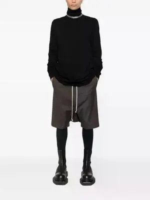 Rick Owens Straight Leg Shorts For Men