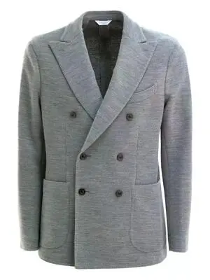 Boglioli Double-breasted Patch-pocket Blazer