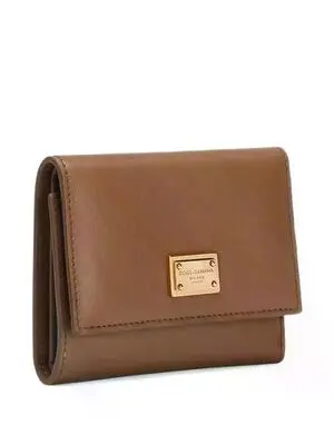 Dolce & Gabbana Plongé Calfskin Wallet - Brown