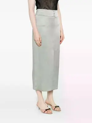 FORTE_FORTE Straight Midi Skirt