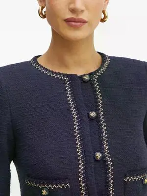 Luisa Spagnoli Embellished Tweed Jacket