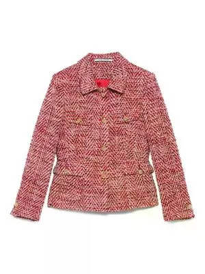 Women's Pink Tweed Jackets