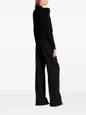 Balmain Crop Knit Cardigan With Gold-tone Buttons