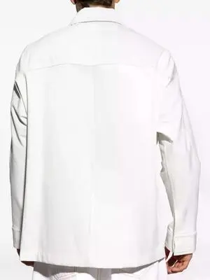 Givenchy Logo-embroidered Shirt Jacket