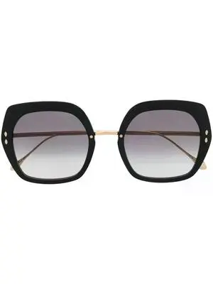 Isabel Marant Square Frame Sunglasses - Black