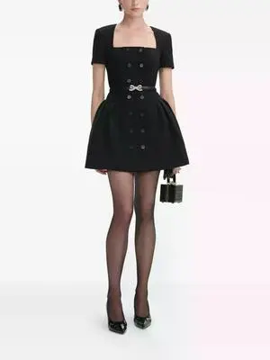Self-portrait Button Detailed Cocktail Dresses