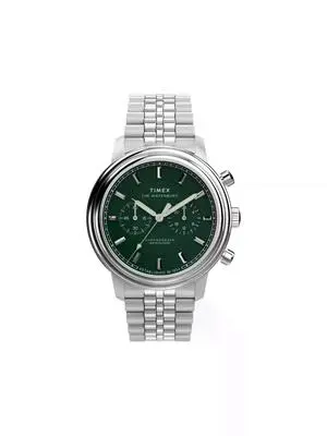 Timex® Waterbury 41mm Strap Watch - Green