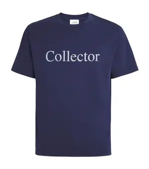 FRAME Frame X Sotheby's Cotton Collector T-Shirt Navy