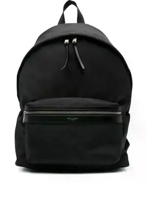 Saint Laurent Zip-fastening Backpack - Black