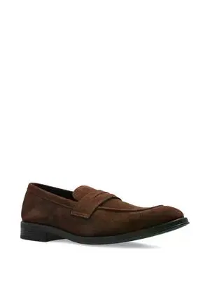 Paul Smith Penny-strap Suede Loafers