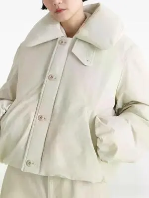LEMAIRE Bubble-collar Puffer Jacket - Neutrals