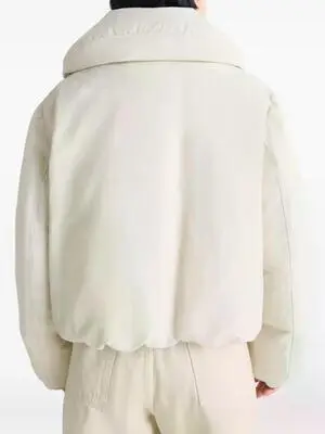LEMAIRE Bubble-collar Puffer Jacket - Neutrals