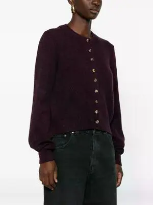 Khaite Everheart Cardigan - Purple