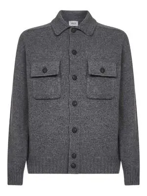 D4.0 Buttoned Wool Cardigan