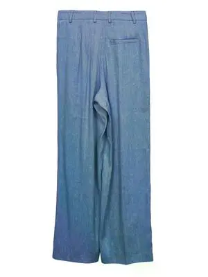 KAOS Pleated Linen Trousers