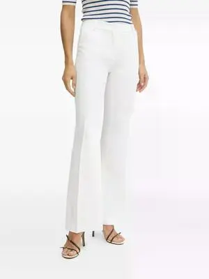 Luisa Spagnoli Flared Trousers - White