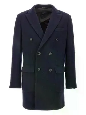 Fay Double Breasted Coats For Men