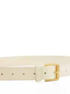 Givenchy Metal-tip Leather Belt - Neutrals